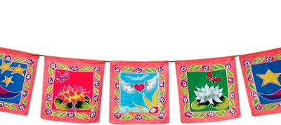 Tropical Flower Flags | Good Karma Flags